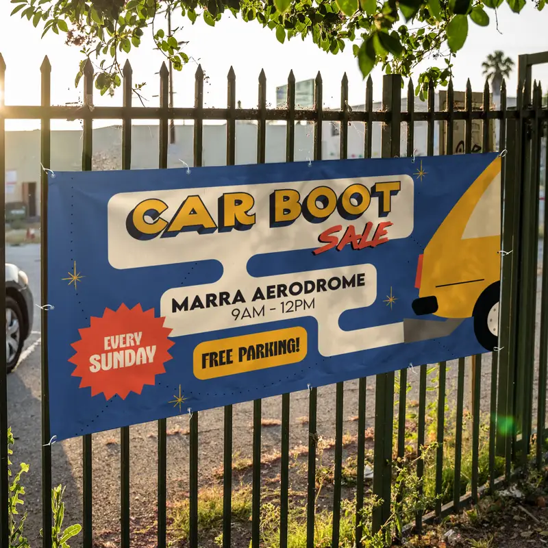 PVC Free Banners - Pik Pik Pow